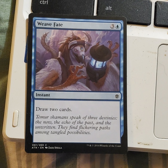 Other | Weave Fate Magic Card | Poshmark